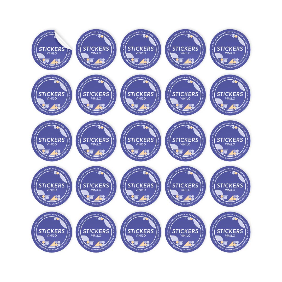 Stickers de vinilo en plancha | Mundo Vinilo